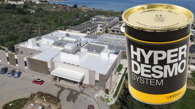 Στεγανοποίηση Ταράτσας με το σύστημα HYPERDESMO | Κέντρο Δόμησης